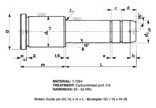 Guide Pin – GC – VAP South Africa (Pty) Ltd